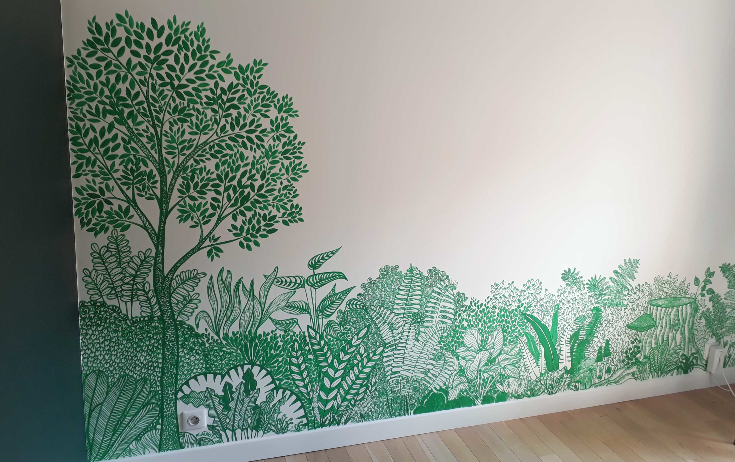 Fresque murale - Agathe Notteghem-Godot
